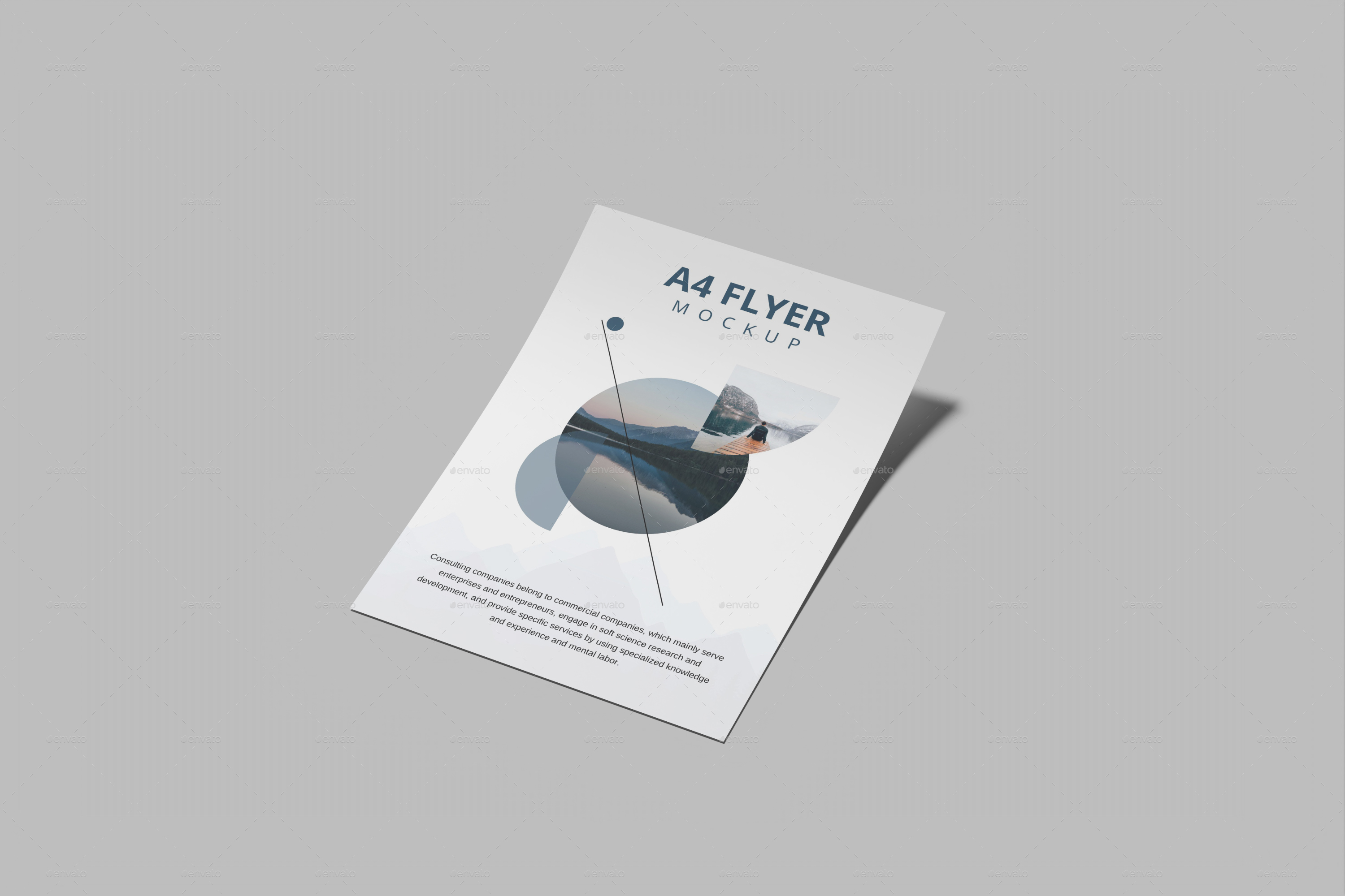 A4 Flyer Mockup, Graphics | GraphicRiver